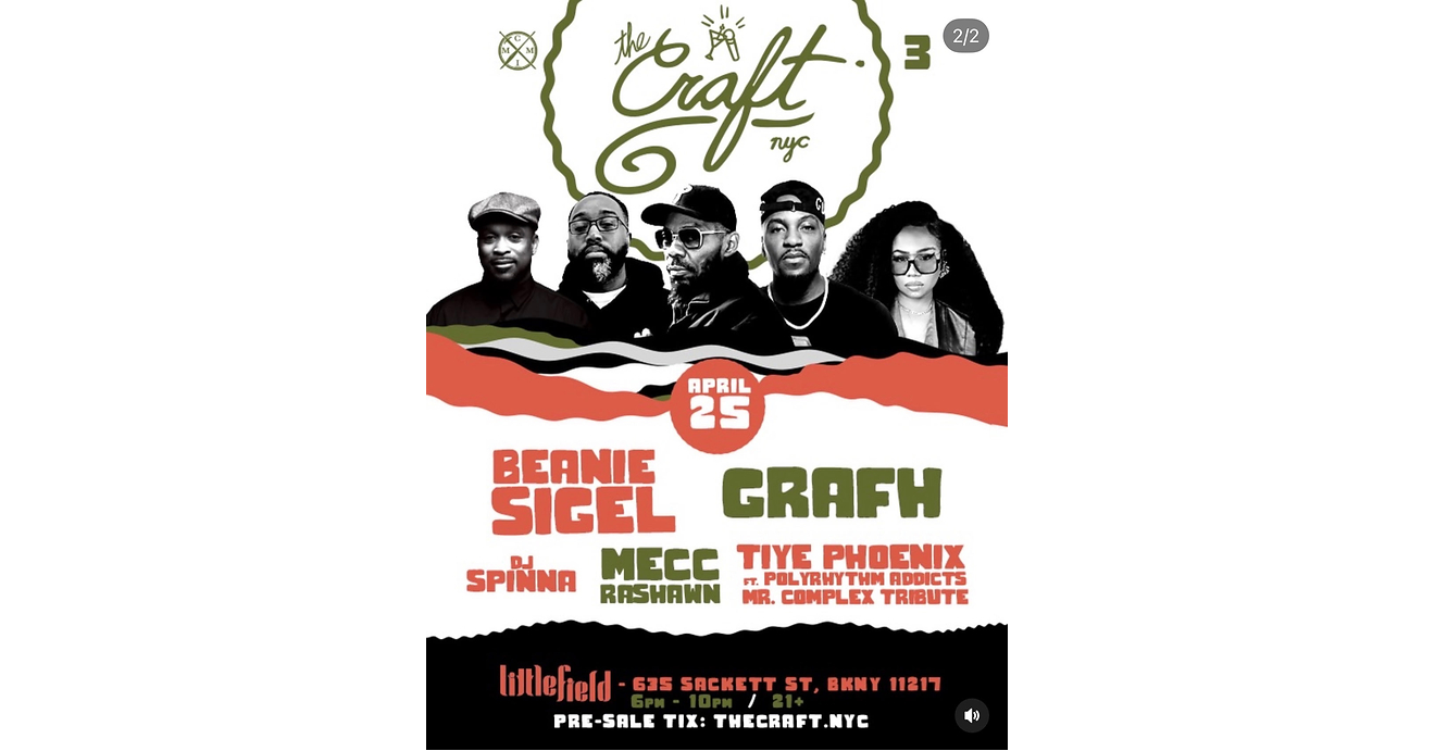 The Craft Is Rebuilding Hip-Hop's Live Experience--From Brooklyn to ...