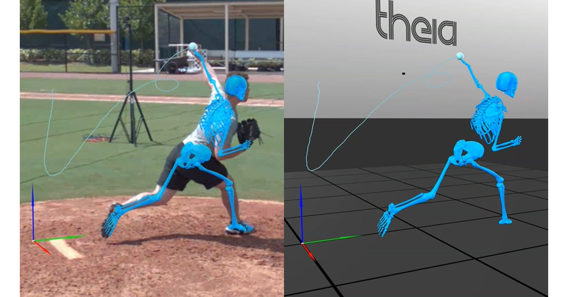 Theia Expands Baseball Motion Capture Platform with Ball Tracking ...