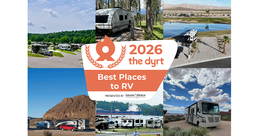 The Dyrt Announces the Best Places to RV Presented by Grand Design RV
