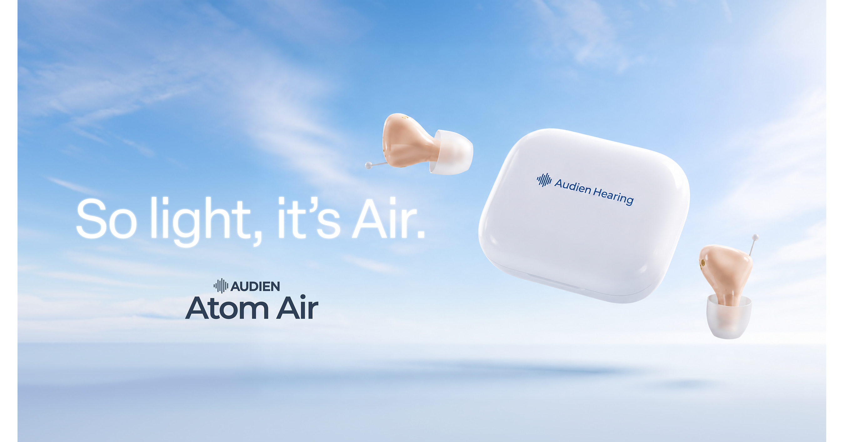 Audien Hearing Launches Atom Air, the Lightest Way to Start Hearing Better