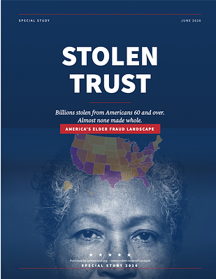 Study Maps America's Elder Fraud Landscape: Losses, State Patterns ...
