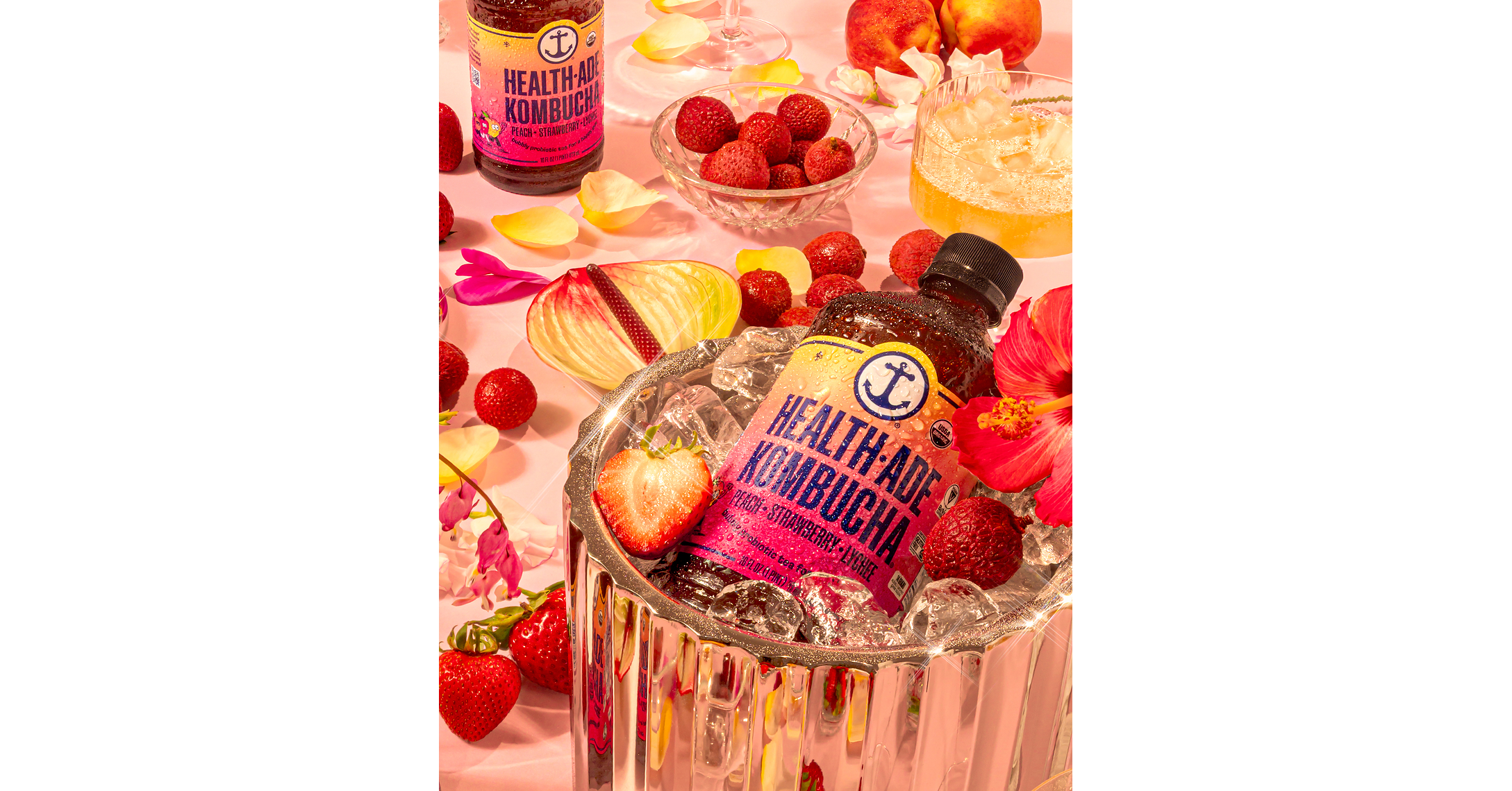HEALTH-ADE INTRODUCES TWO NEW FLAVORS: PEACH STRAWBERRY LYCHEE AND ...