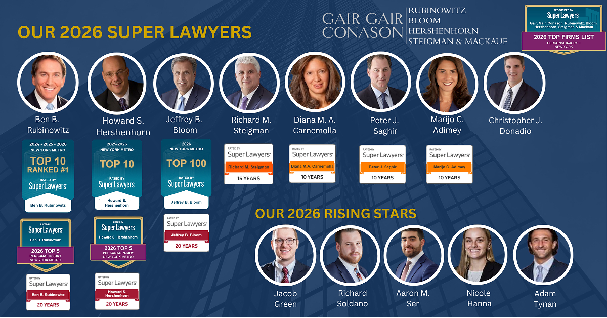 GAIR, GAIR, CONASON, RUBINOWITZ, BLOOM, HERSHENHORN, STEIGMAN & MACKAUF ...