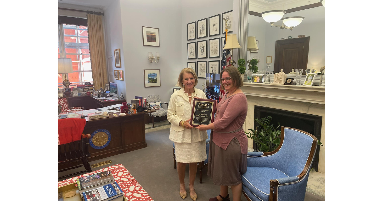 ADLM honors Senator Shelley Moore Capito for her commitment to ...