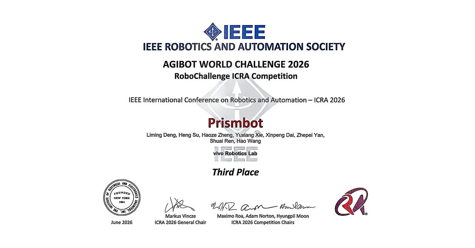 vivo Robotics Team Wins ICRA 2026 AGIBOT World Challenge Reasoning to ...