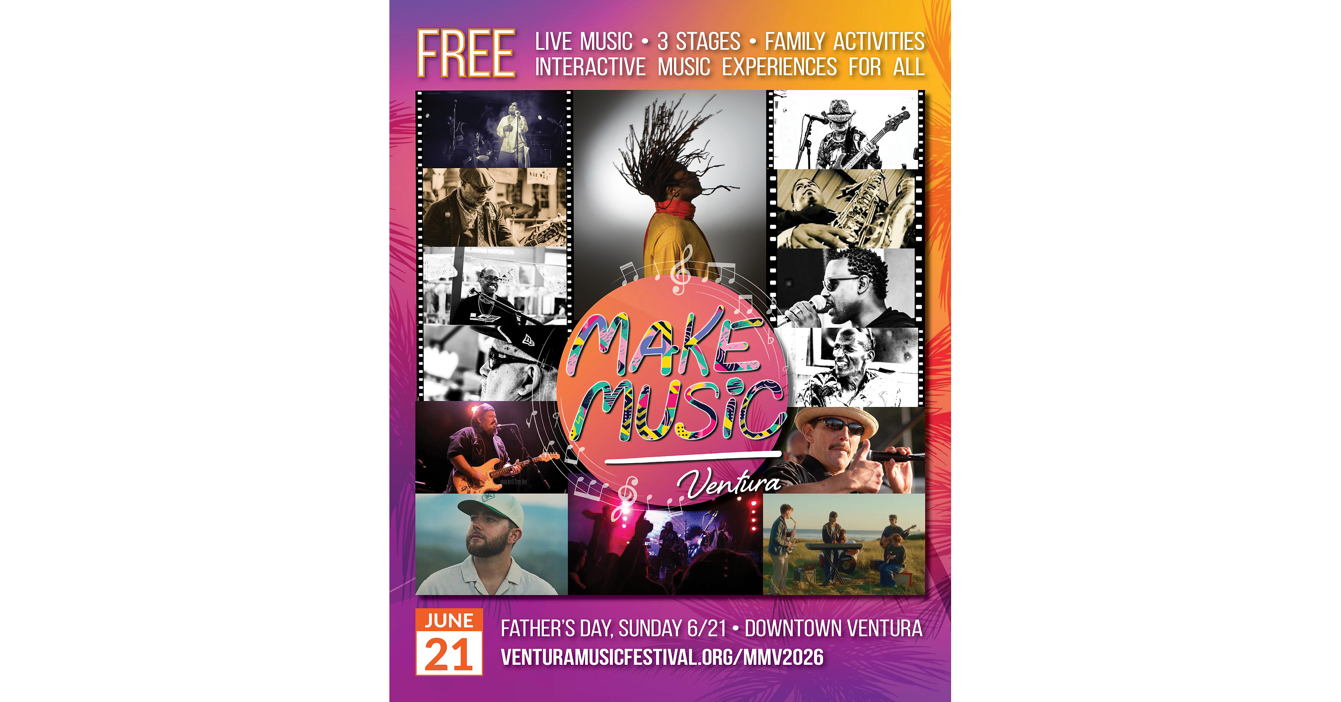 Make Music Ventura: A FREE day of live music, community celebration ...
