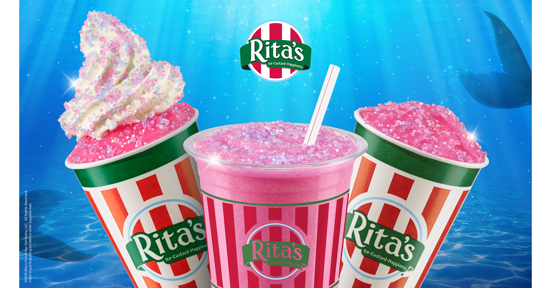 Dive Into Summer with Rita's New Mermaid Italian Ice