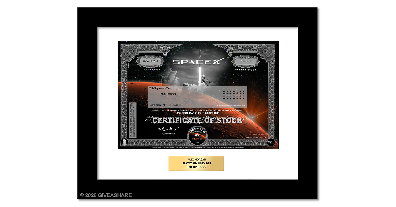 Wall Street Killed the Paper Stock Certificate. SpaceX Investors Want ...