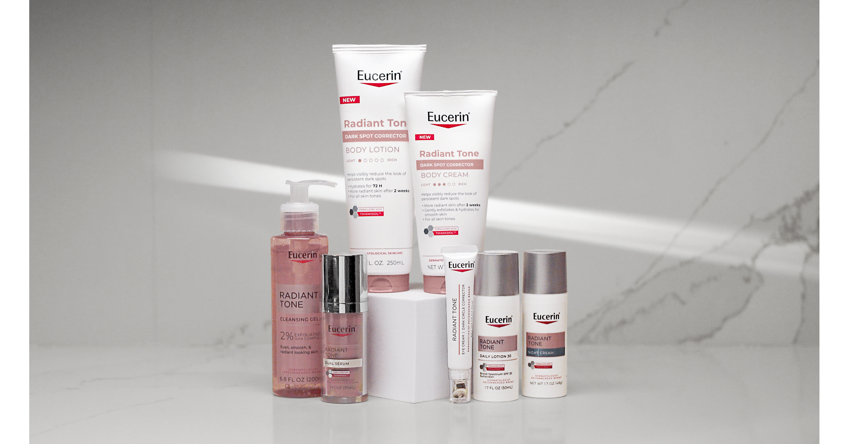 Eucerin® Launches NEW Radiant Tone Body Collection, Extending Dark Spot ...