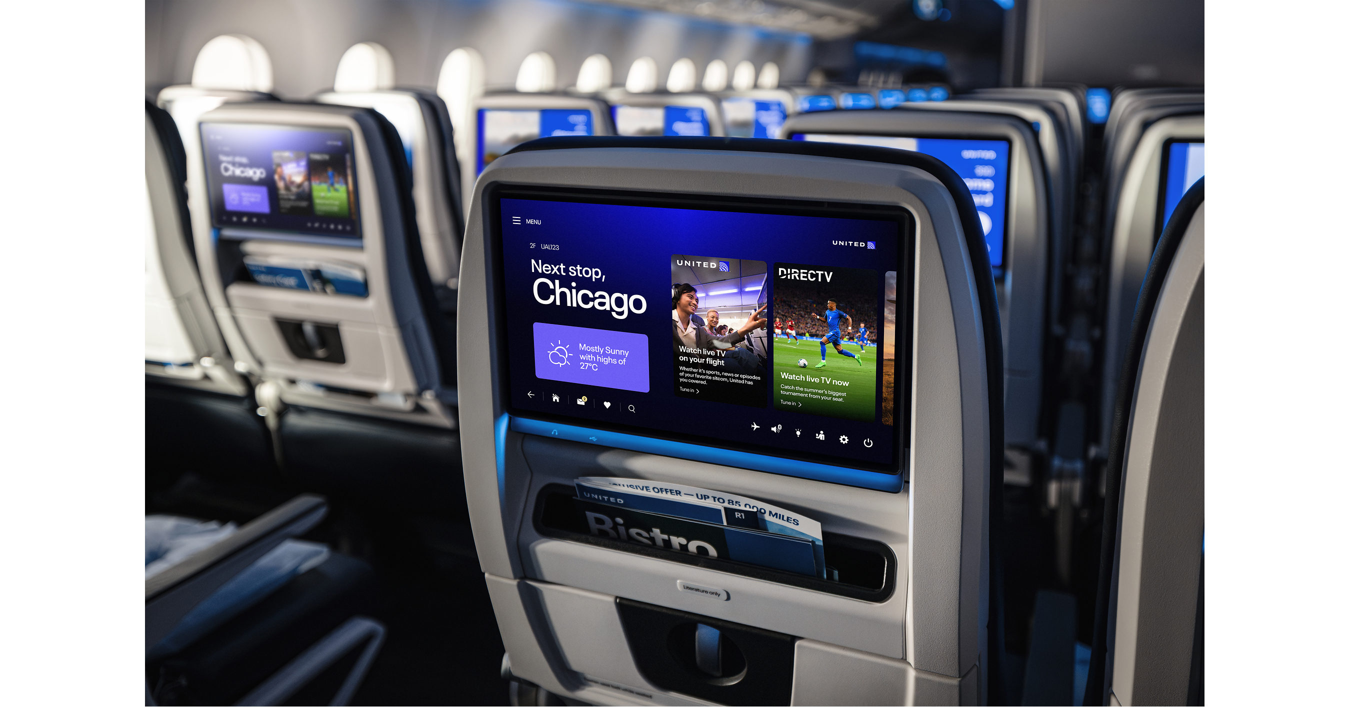 United Airlines and DIRECTV Team Up to Stream Live TV - Including Live ...