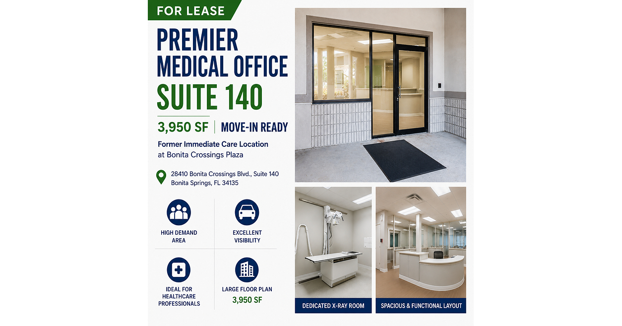 Rare 3,950-Square-Foot Medical Office Leasing Opportunity Available in ...