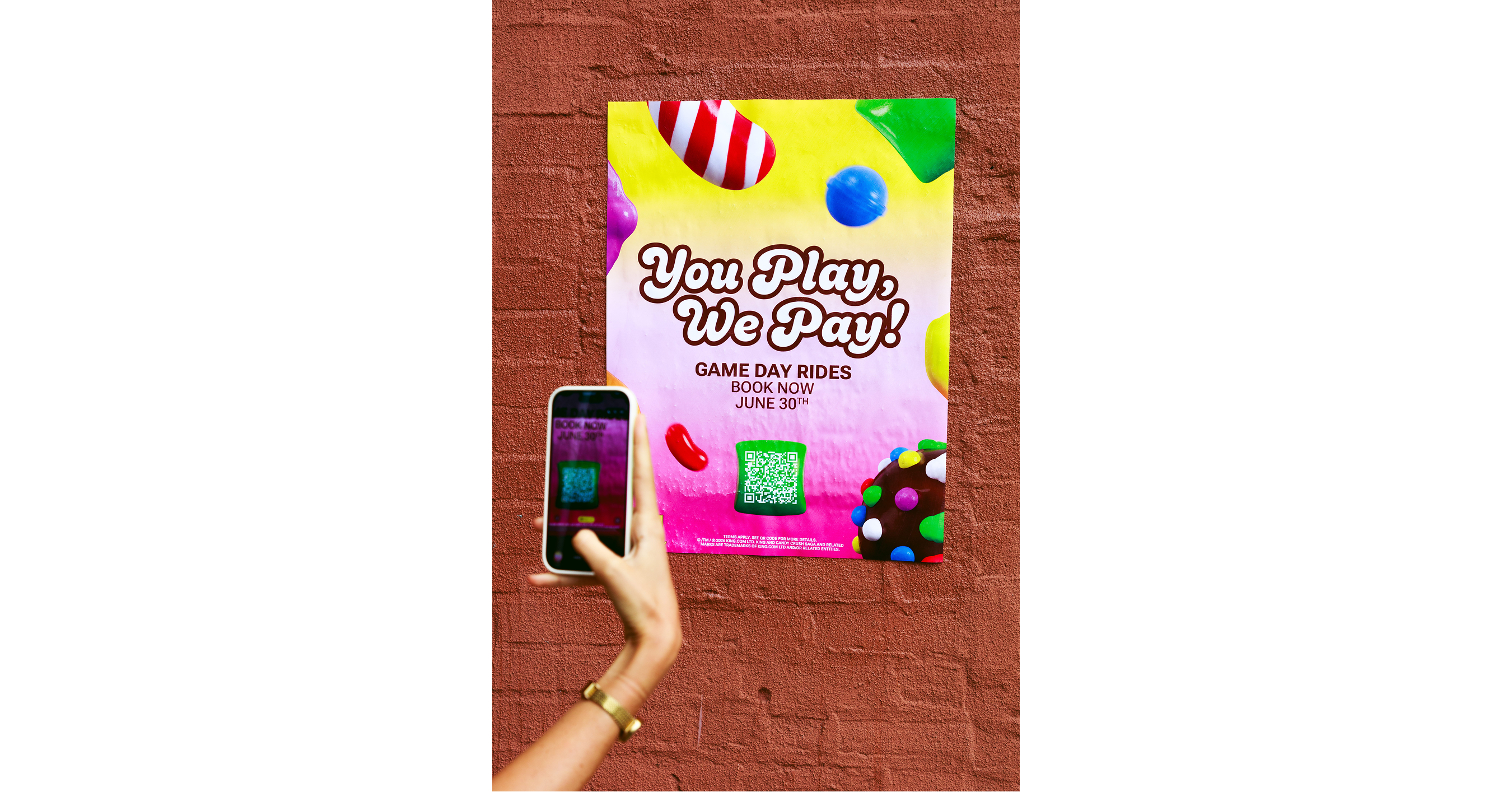 Candy Crush Turns NYC Into One Big Pregame with Free Candy Cabs for ...