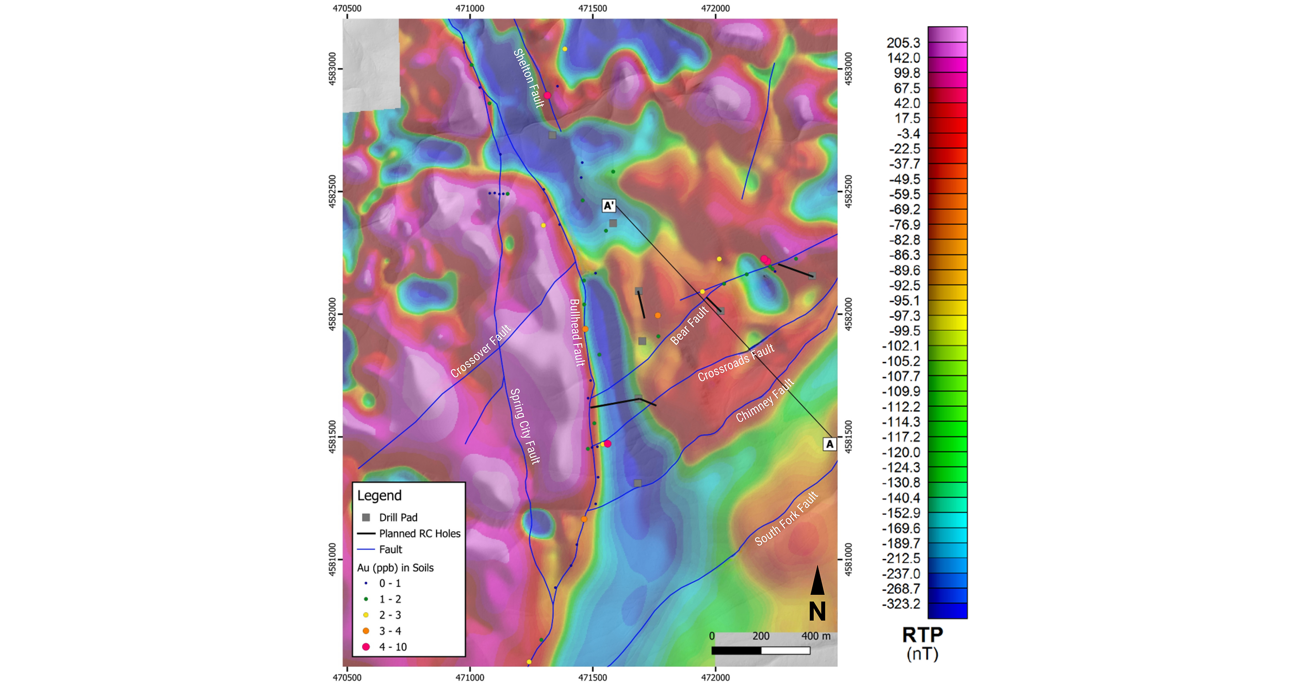 Eminent Reports Airborne Geophysical Survey Results at Hot Springs Range