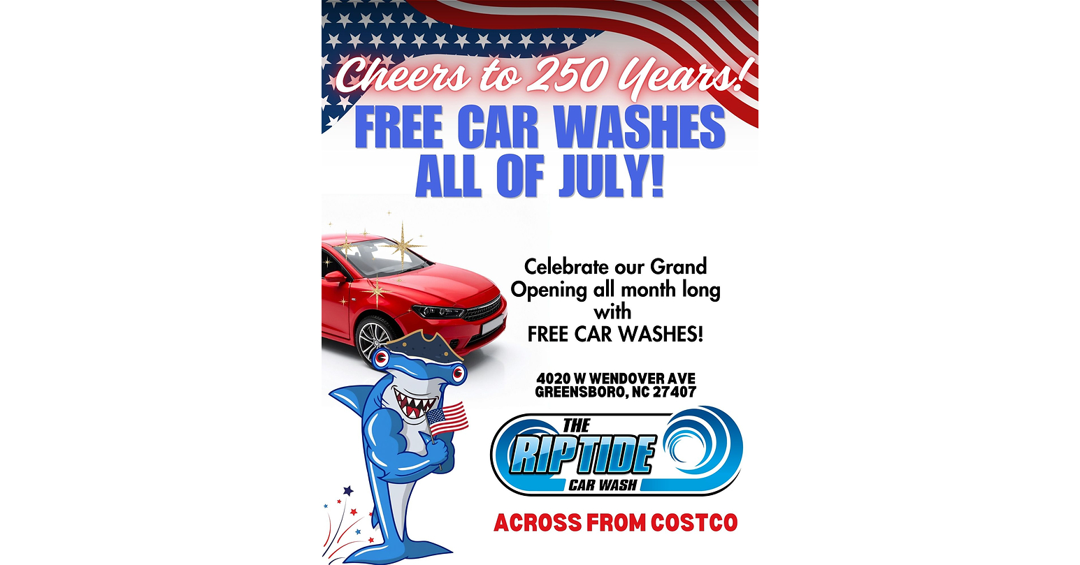 The RipTide Car Wash Expands with New Greensboro Location, Offers Free ...